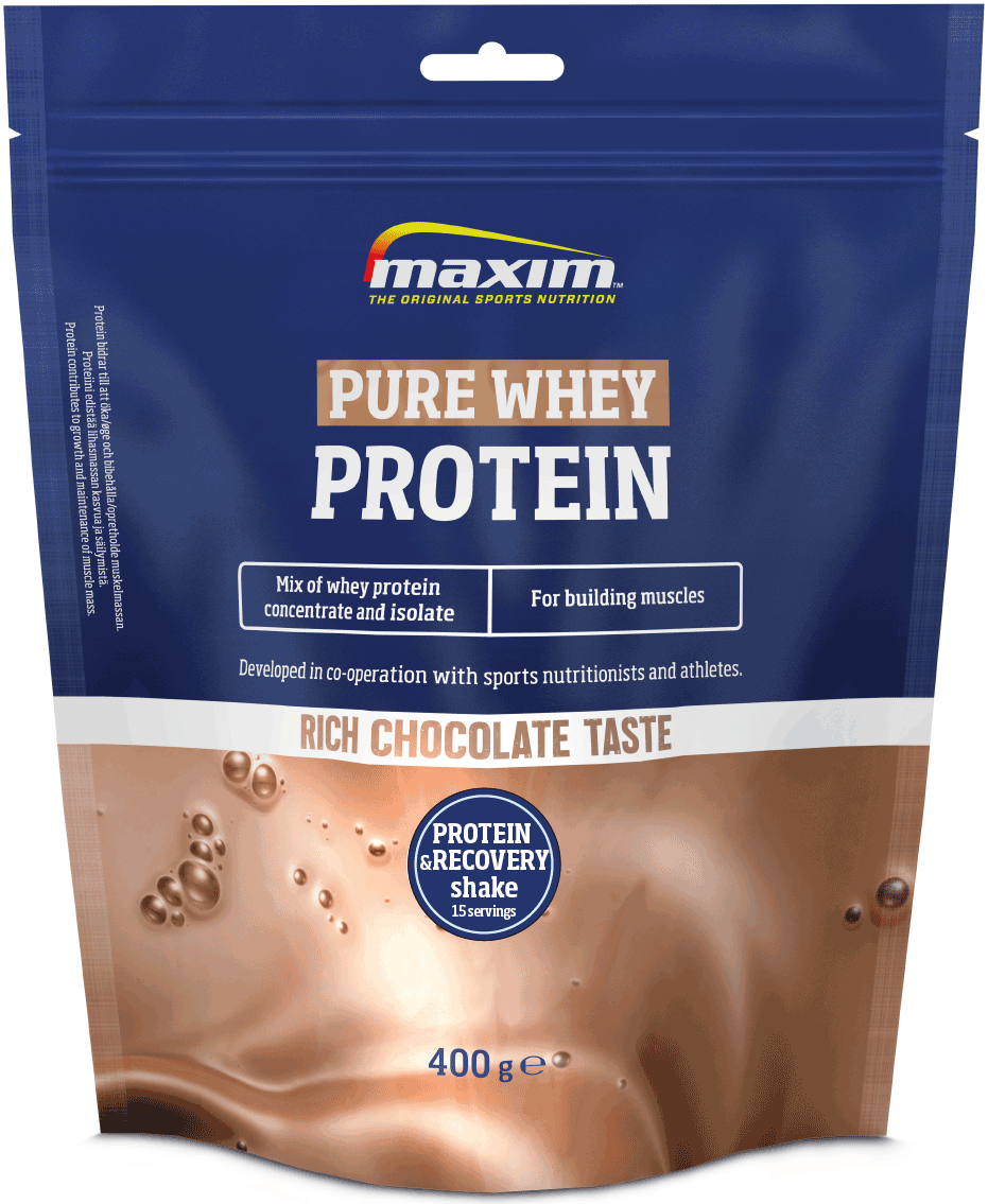 Maxim Protein & Recovery Shake - 400 gram - Po wysiłku - Odżywki Dla ...