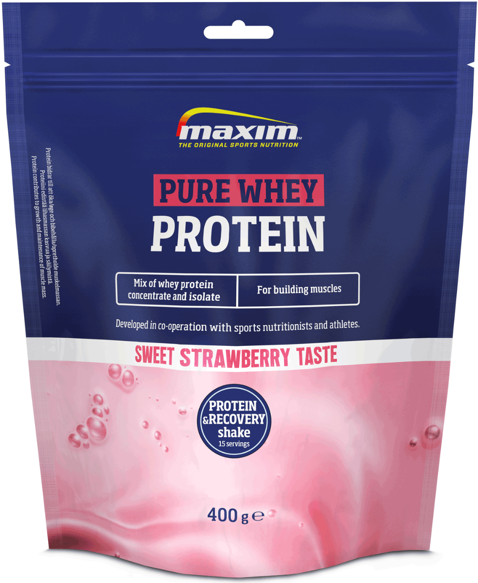 Maxim Protein & Recovery Shake - 400 gram - Po wysiłku - Odżywki Dla ...